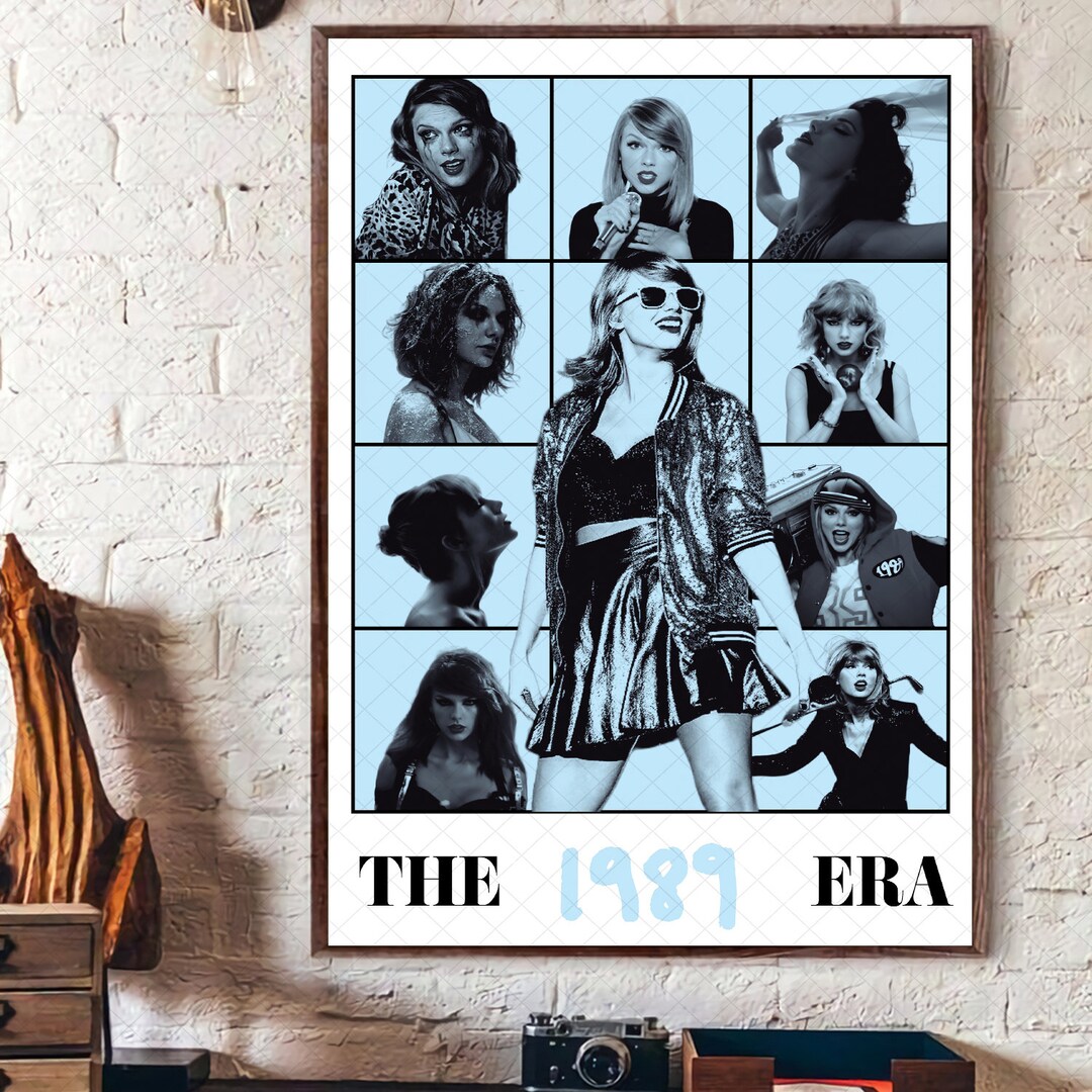 Taylor Swift 1989 Poster Eras Tour Poster for Fans Taylor - Etsy