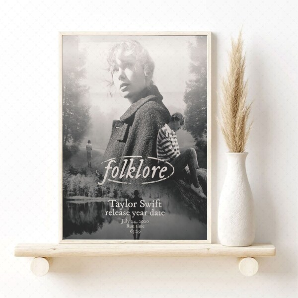 Folklore Album Cover Print - Etsy