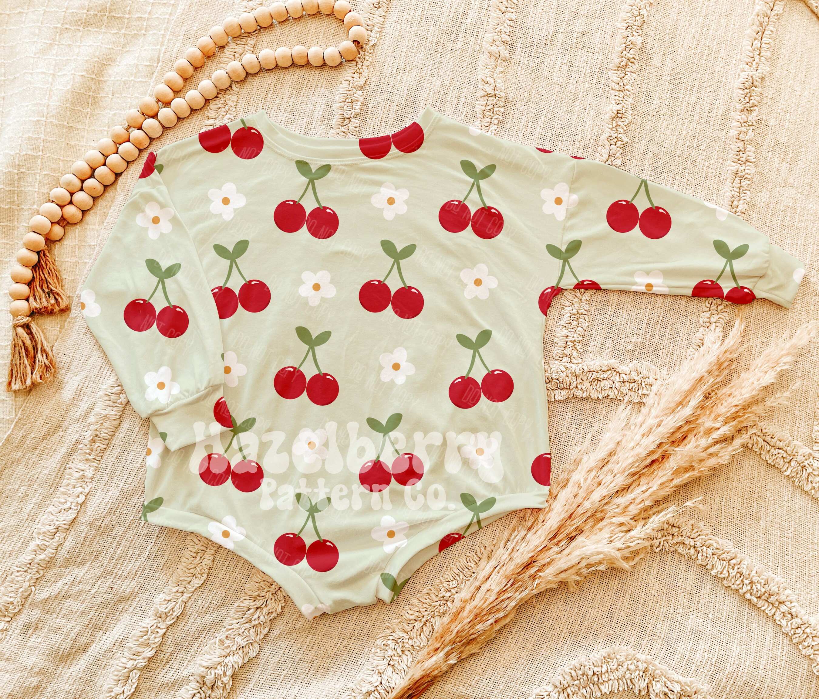 Retro Cherries Seamless Pattern, Cherry Seamless File, Fruit Seamless ...