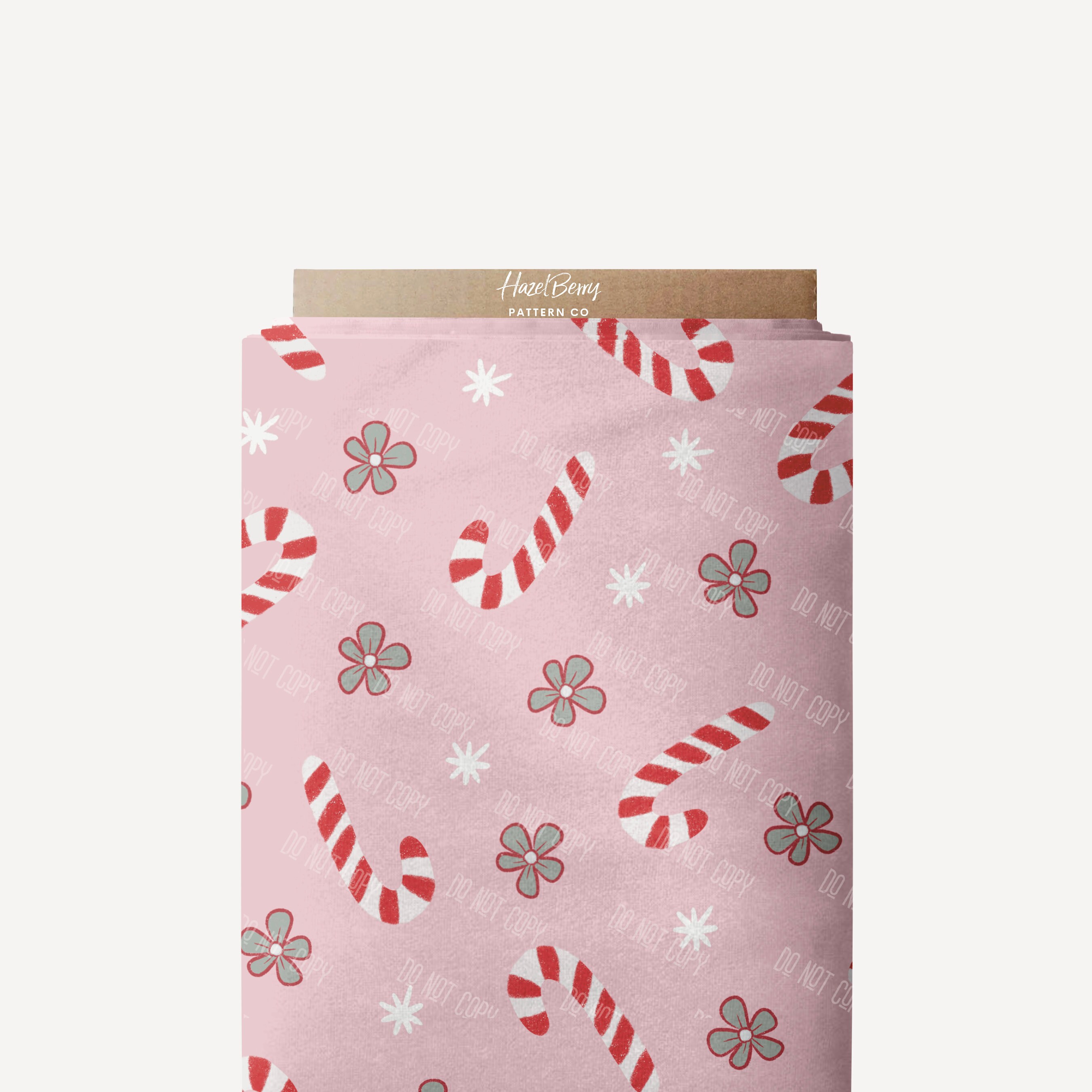 Candy Cane Seamless Pattern, Boho Candy Cane Seamless File, Cute ...