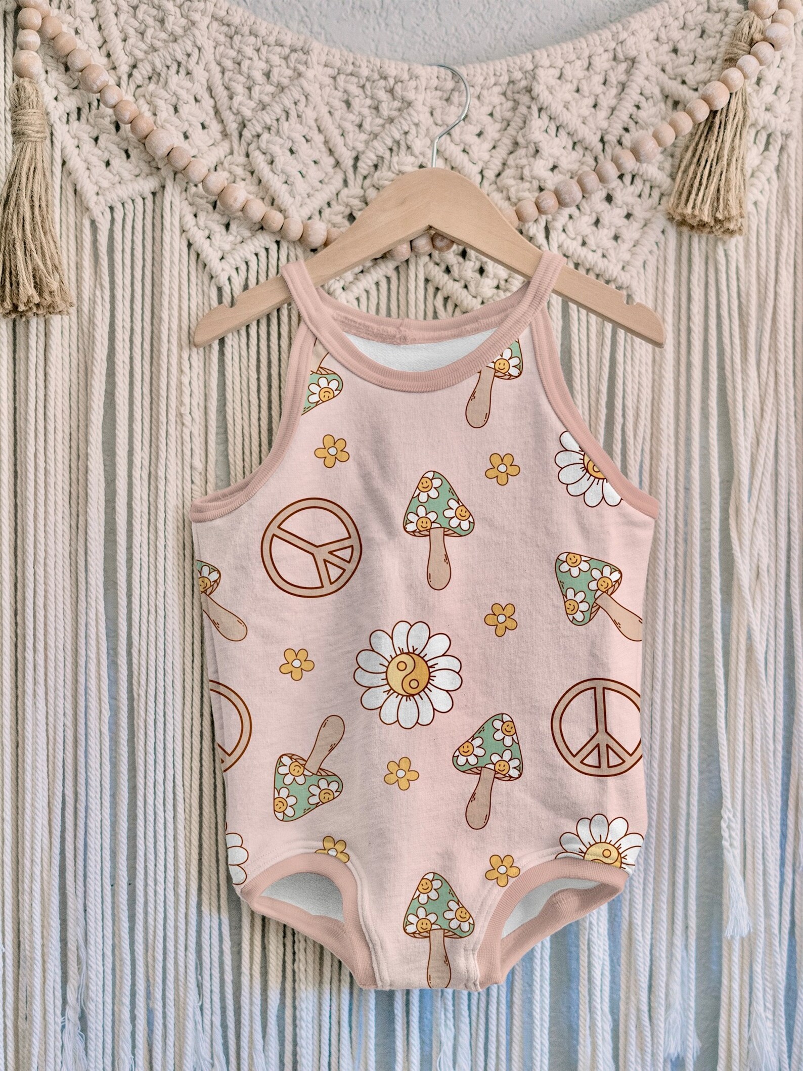 Boho Daisy Seamless Pattern/ Digital Download/ Groovy Seamless - Etsy