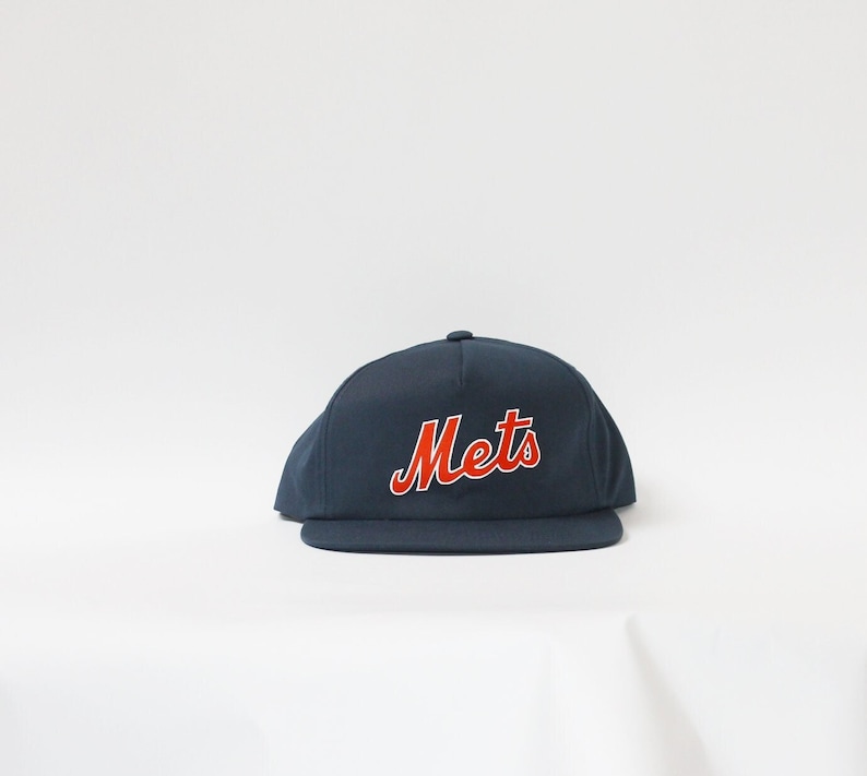New York Mets Hat Vintage Style Mets Hat New York Mets - Etsy