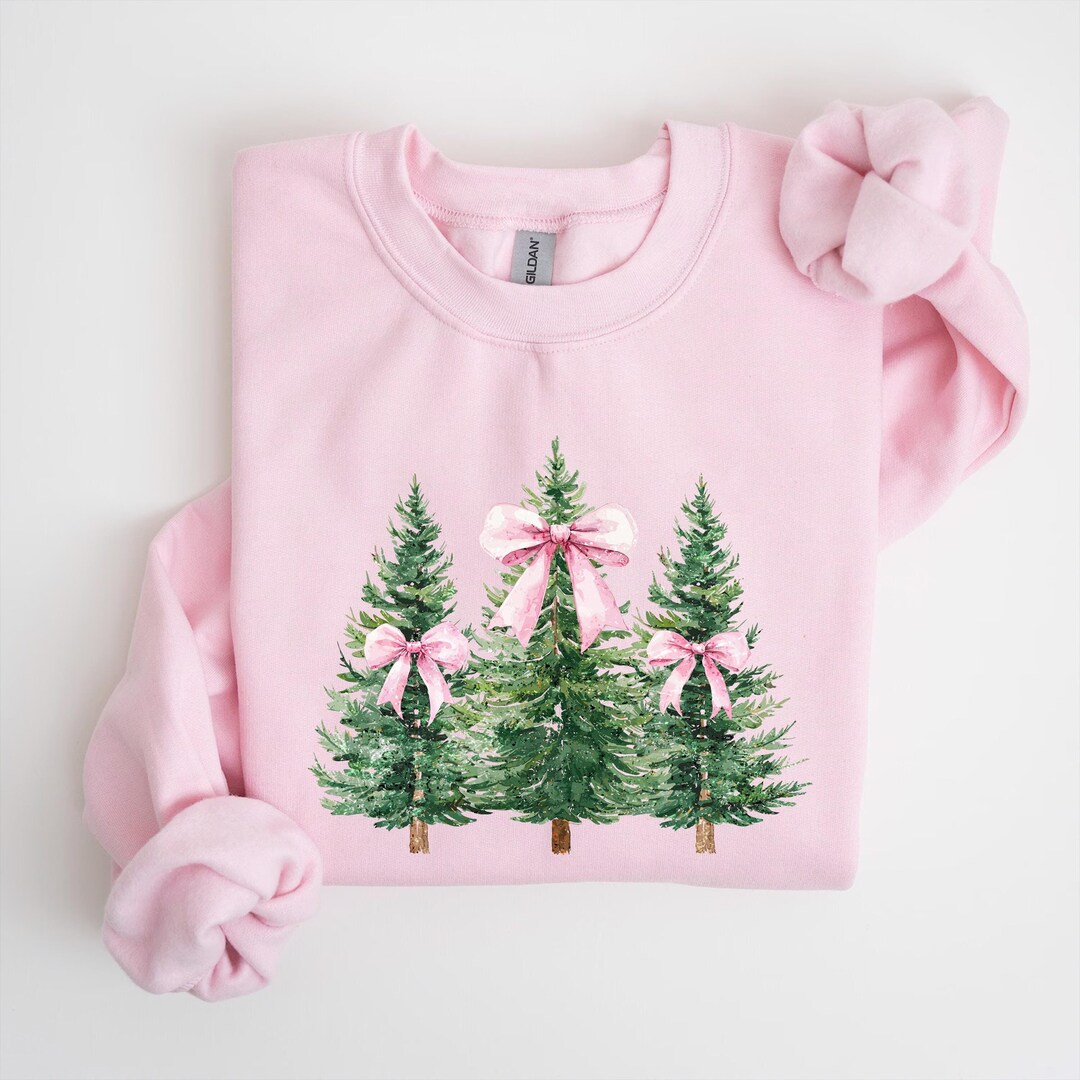 Christmas Tree Shirt, Christmas Sweatshirt for Women, North Pole Tree ...