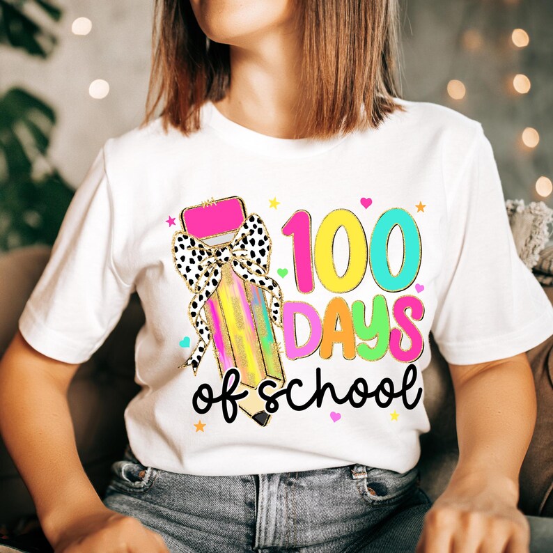100 Days of School Shirt, 100th Day Teacher Shirts, Teacher ...