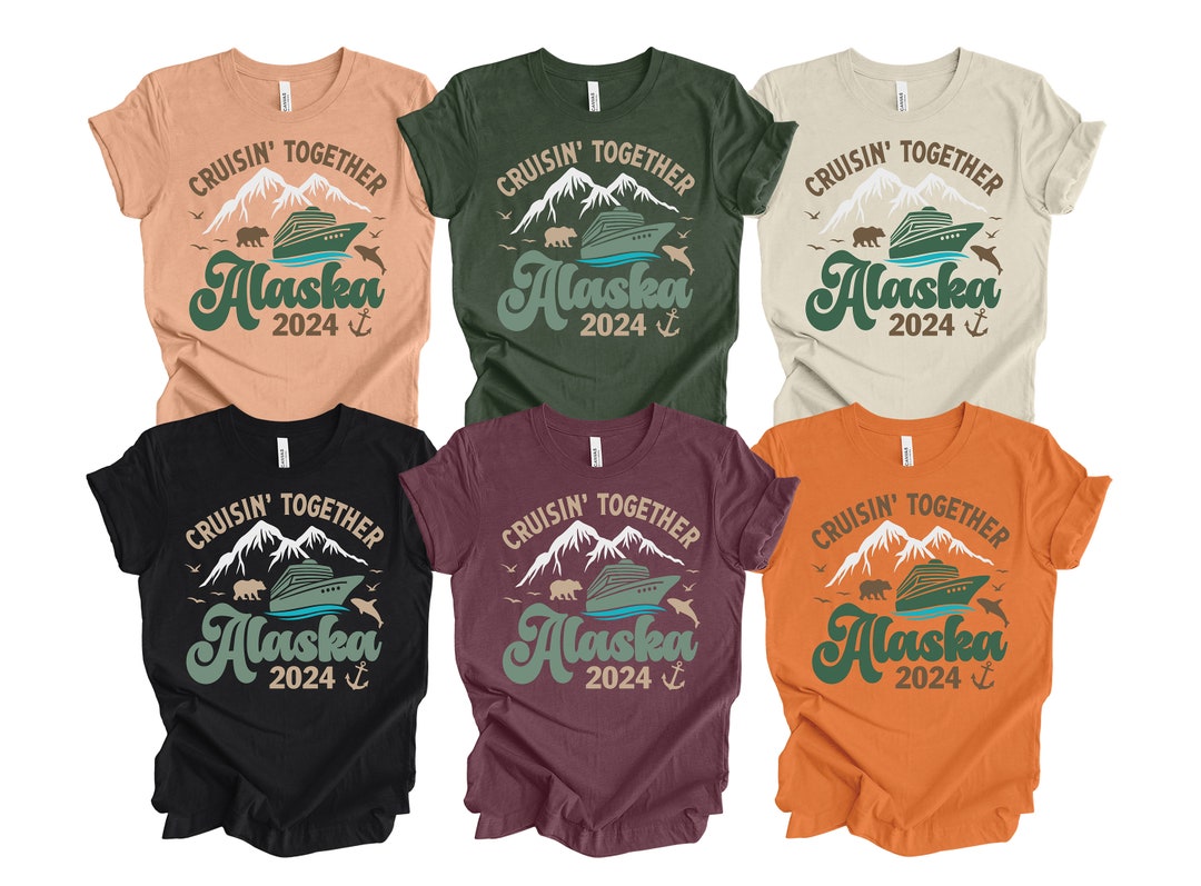 Alaska Cruise Shirts, Personalized Alaska Cruise Sweatshirt, Custom ...