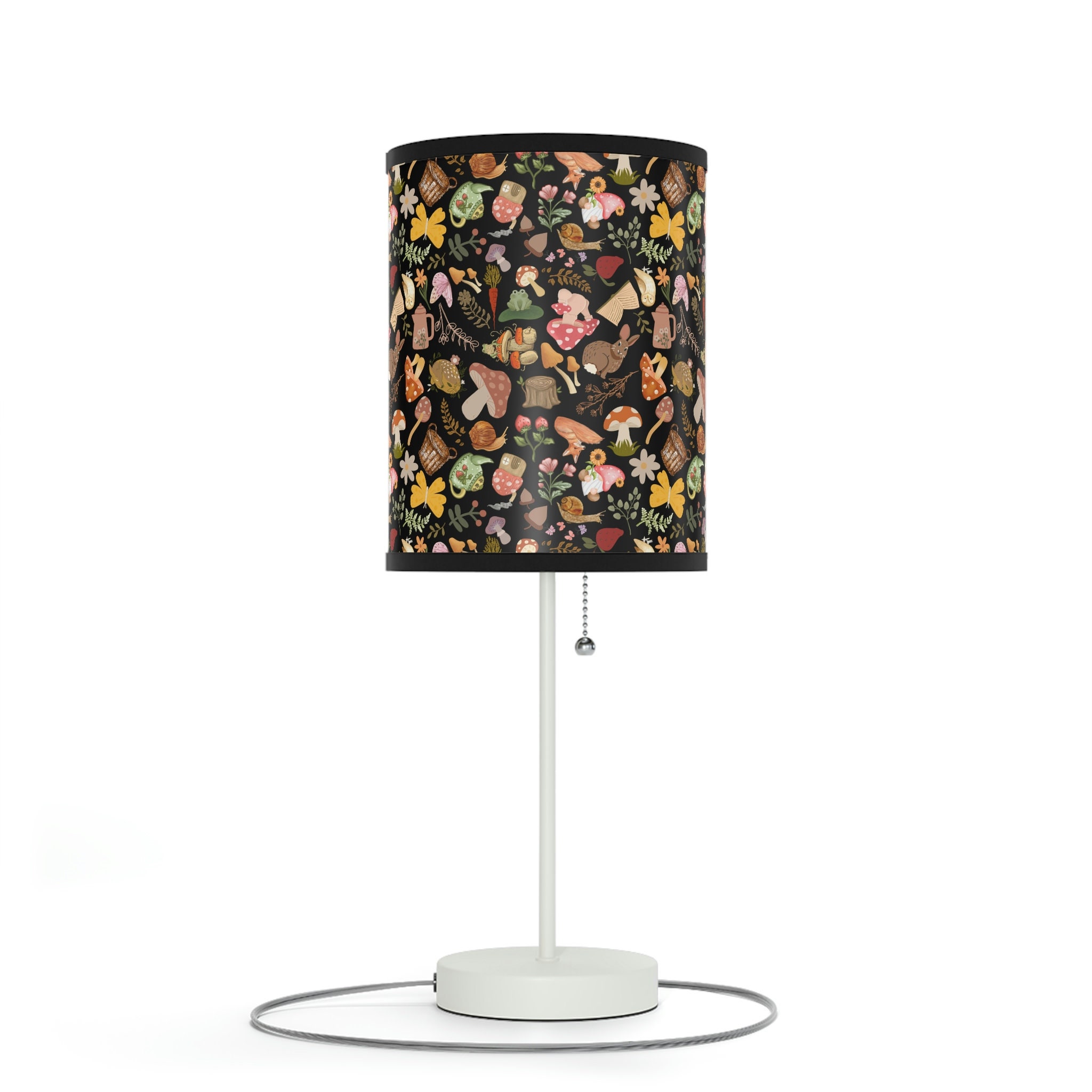 Mushroom Lamp, Cottagecore Table Lamp, Mushroom Light, Woodland ...