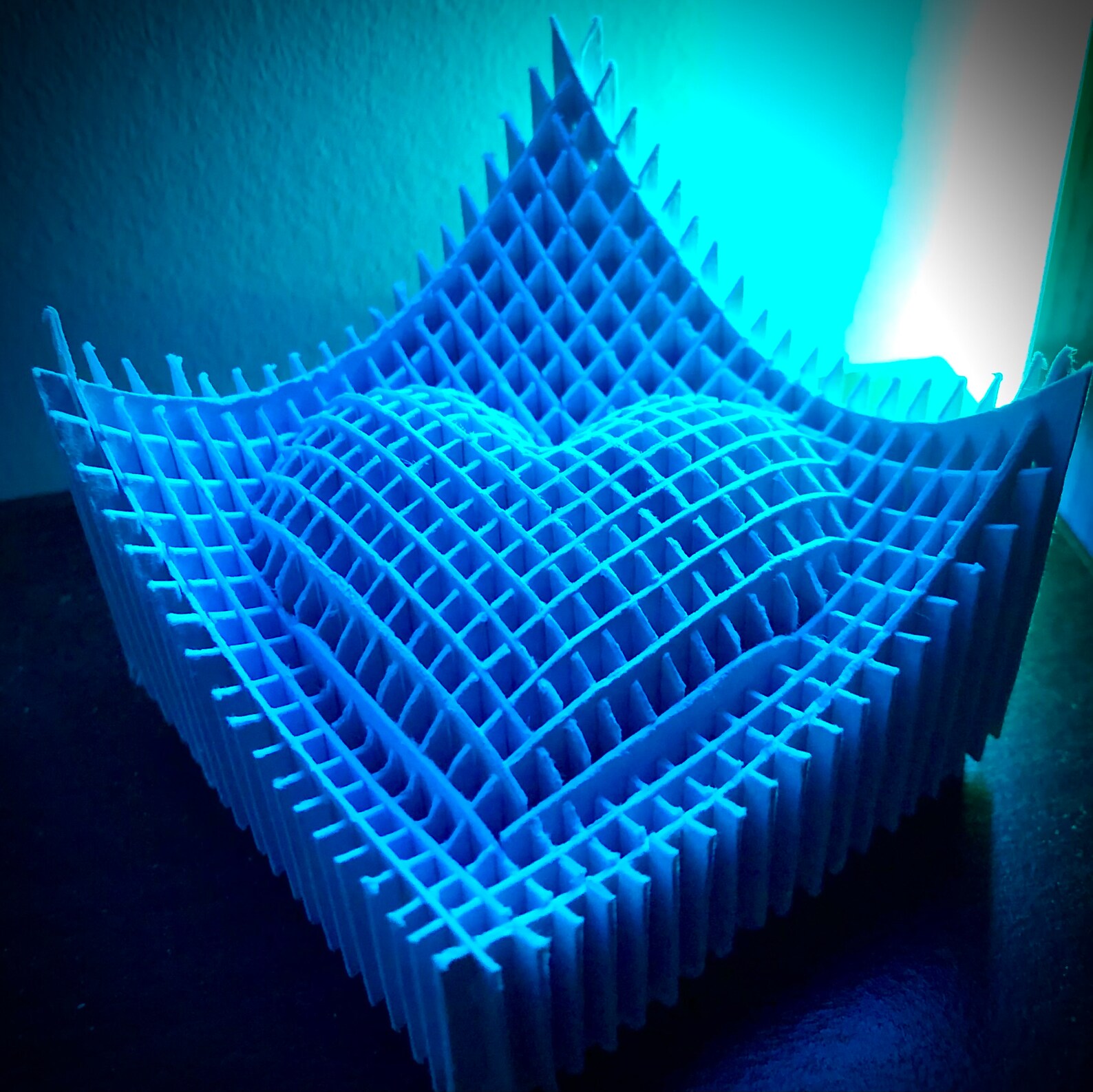 Printable Papercraft Heart,3d Heart Model,heart Templates,diy ...