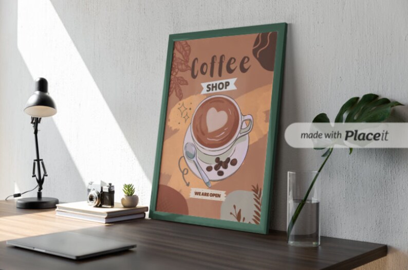 Coffee Shop Printable Art Digital Download Downloadable Art - Etsy