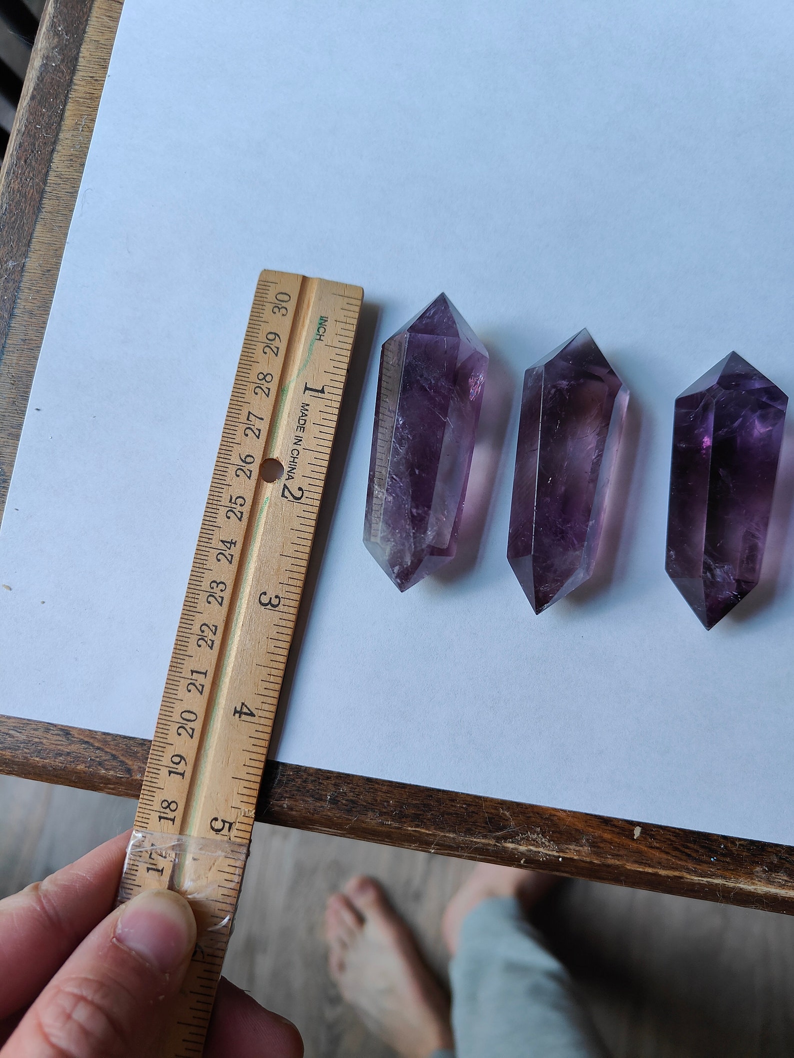 Amethyst Double Termination Points - Etsy