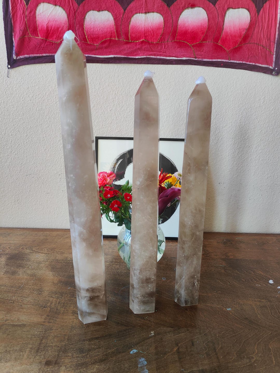 GIANT Smoky Quartz Towers - Etsy