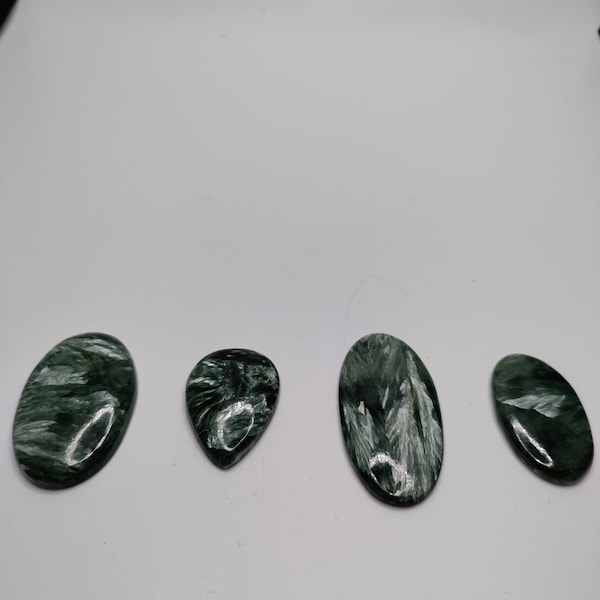 Seraphinite Cabochon - Etsy