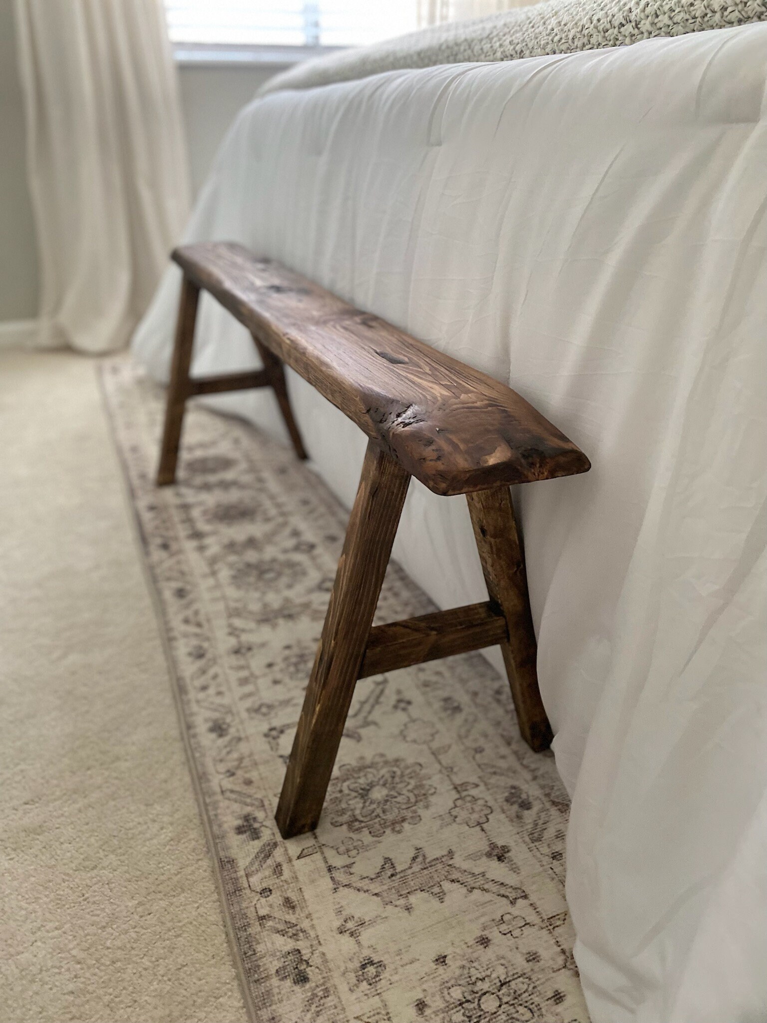 Long Skinny Bench - Etsy