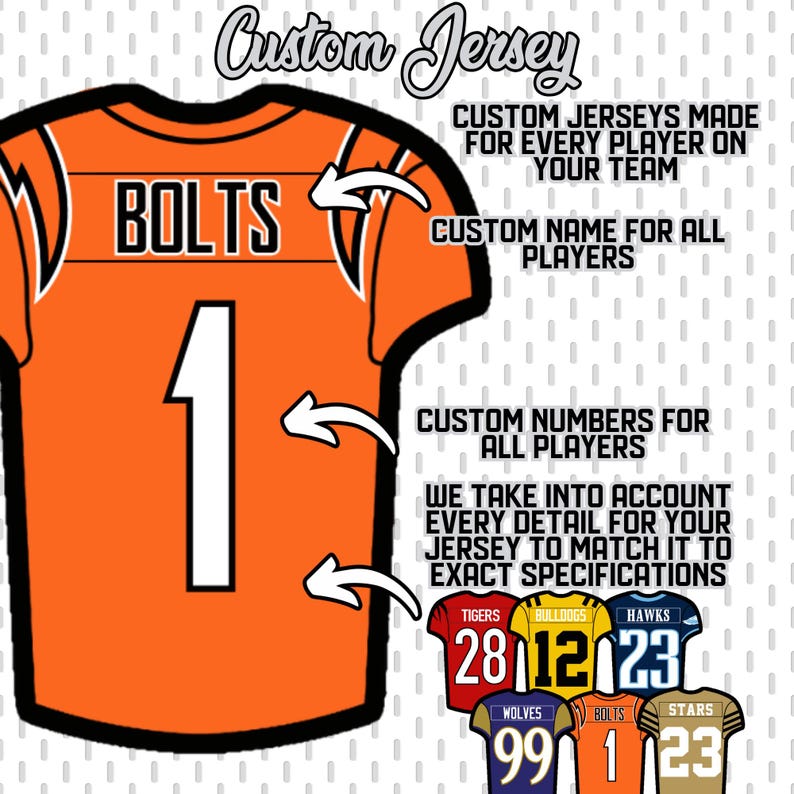 Custom Football Team Digital File, Canva Editable, Basketball Jersey ...