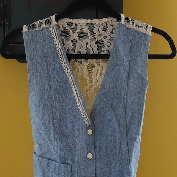Denim and Lace - Etsy