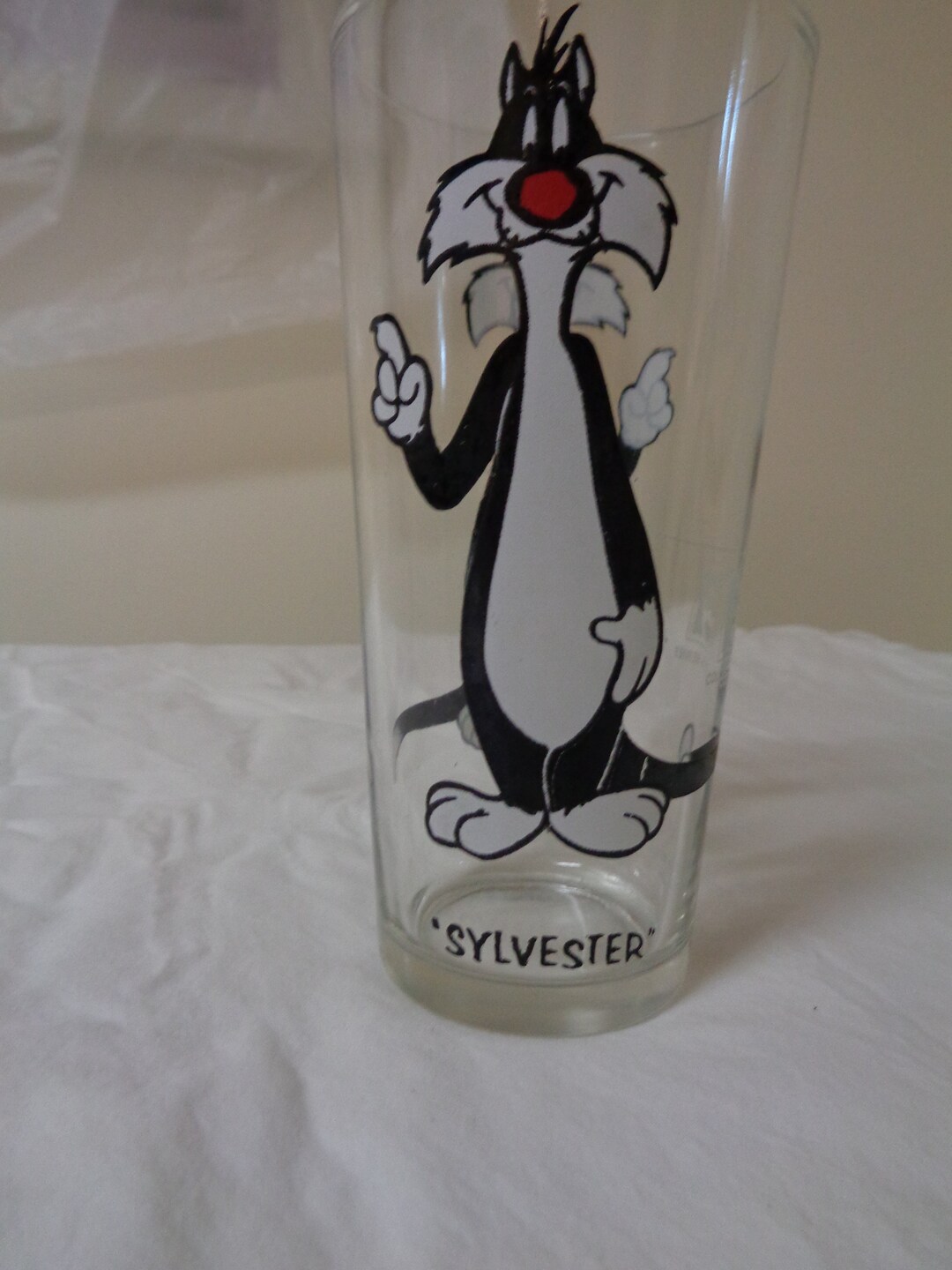 Sylvester the Cat Pepsi Collectable Glass - Etsy