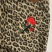Leopard and Roses Jeans. Fun Jeans With Red Rosé Patches. Judy Blue ...