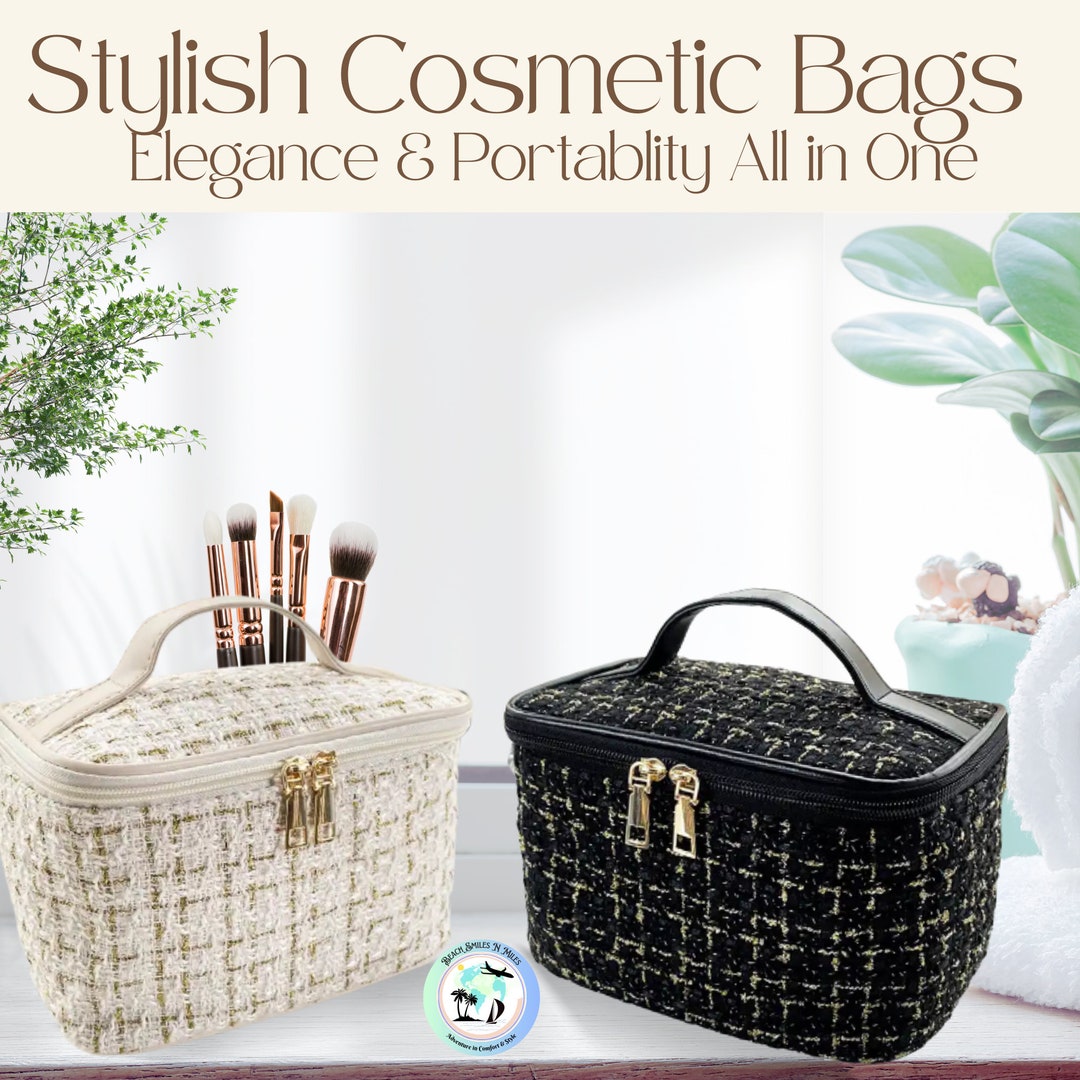 Makeup Vanity Bag, Makeup Portable Travel Cosmetic Bag for Women, Small ...