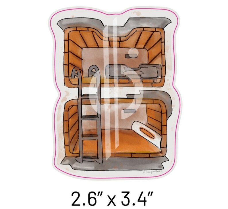 Starcruiser Space Bunks Sticker - Etsy