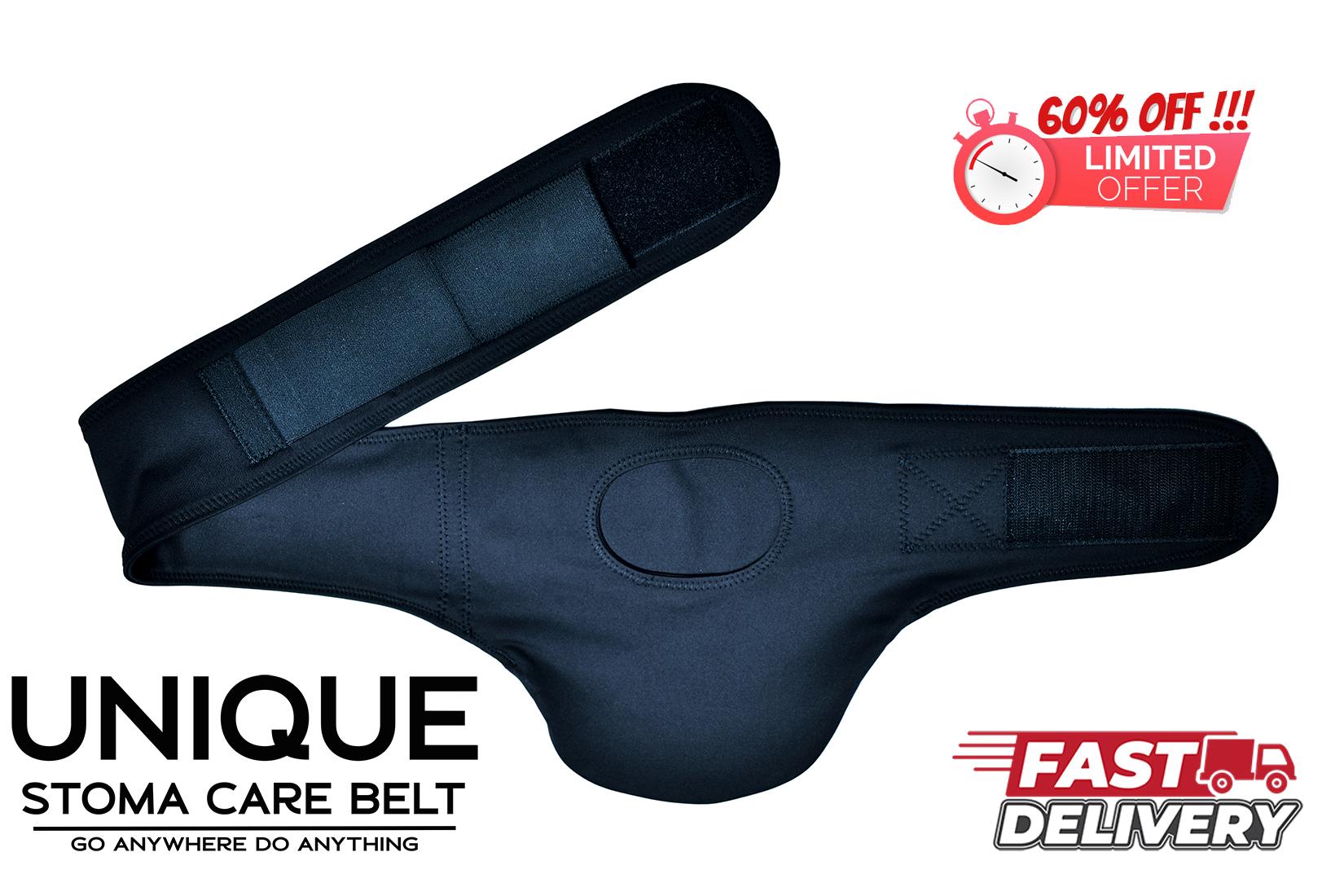 Soft Vertical Stoma Support Belt: Handmade Ileostomy Colostomy Urostomy ...