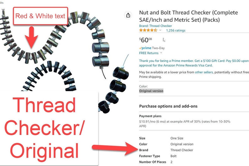 Packout Insert: Nut and Bolt Thread Checker Organizer (21 Metric & 23 ...