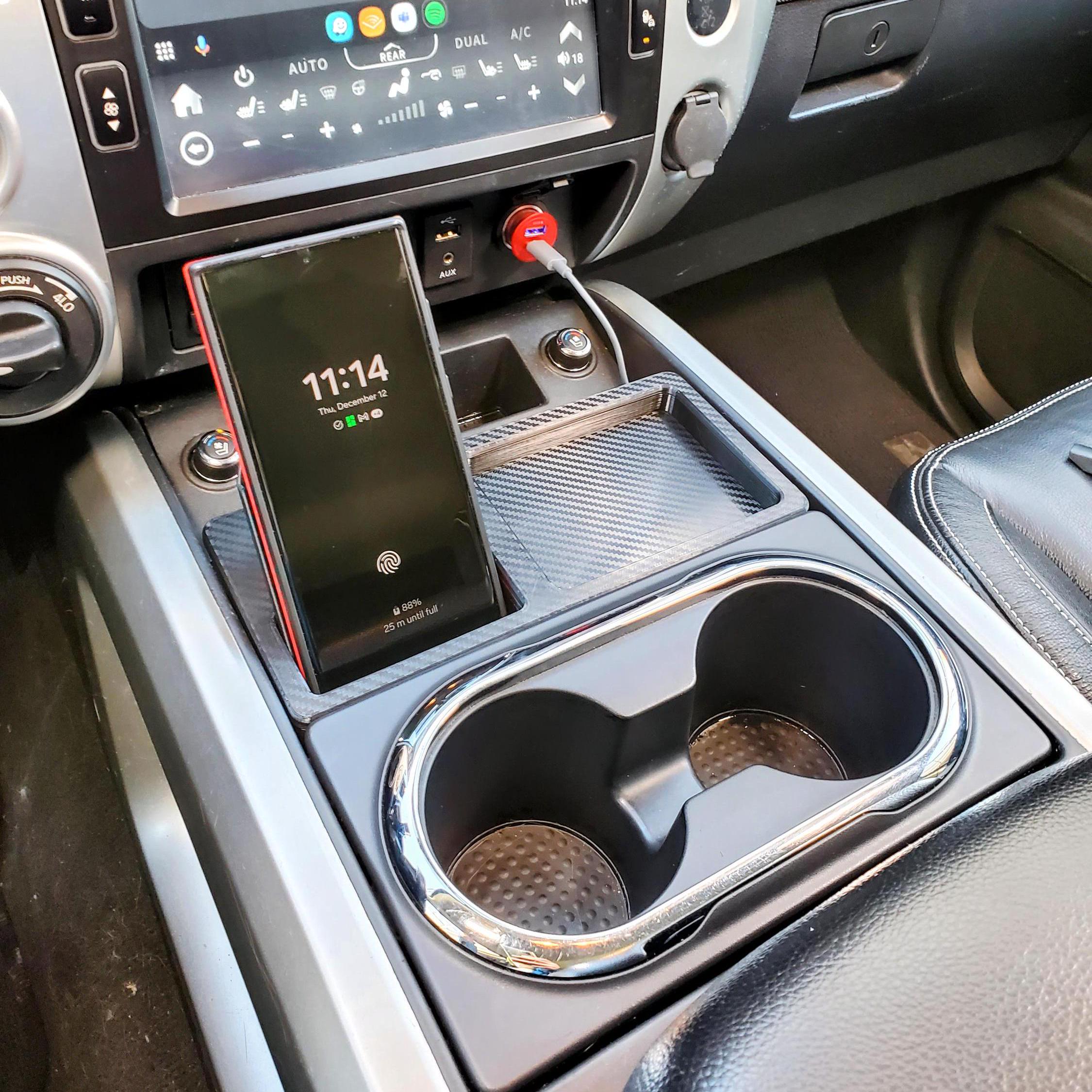 Nissan Titan Wireless Charging Phone Holder Free Shipping Usa Etsy