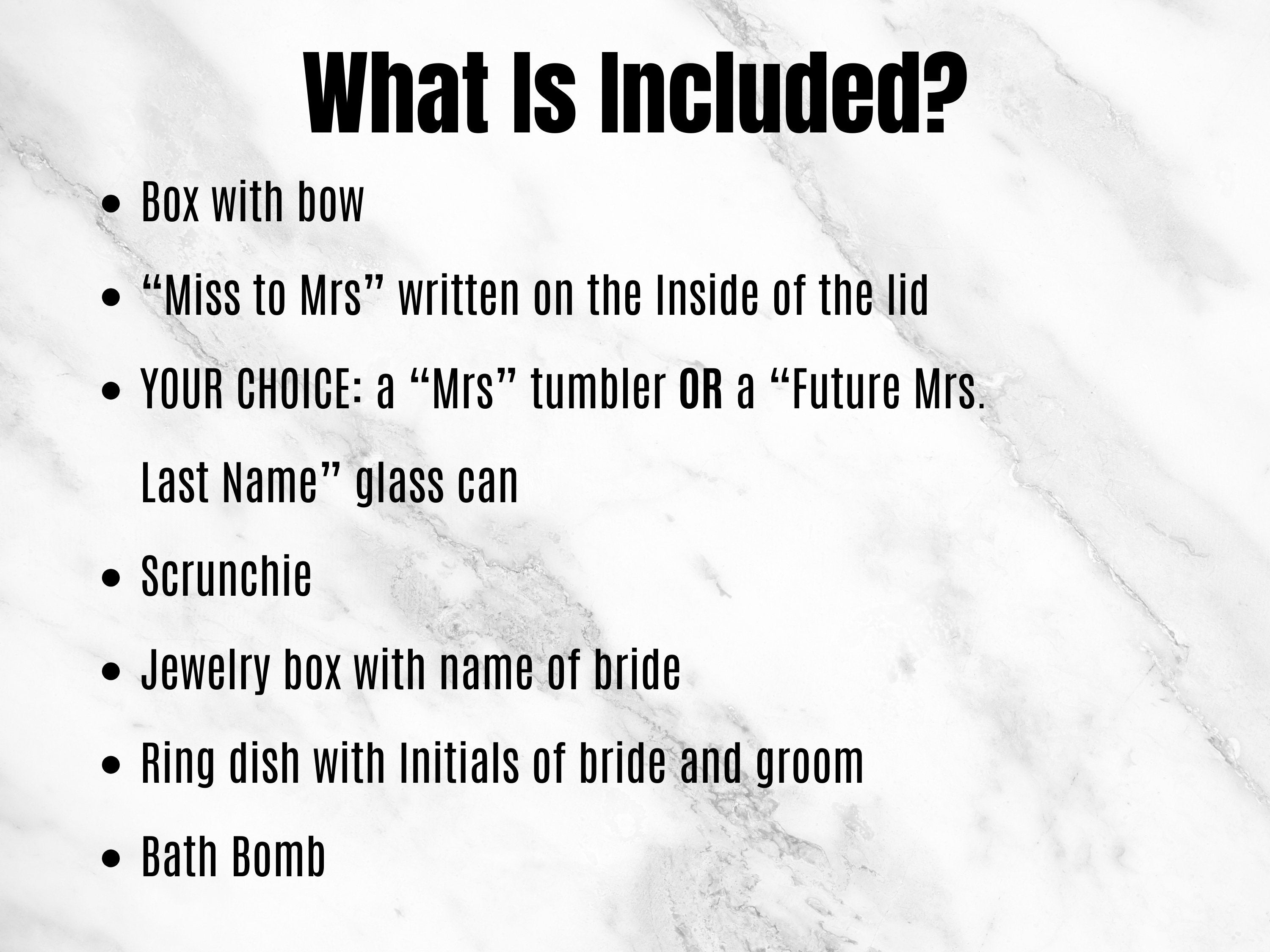Future Mrs Gift Box, Engagement Gift, Bridal Shower Gift, Fiance Gift ...