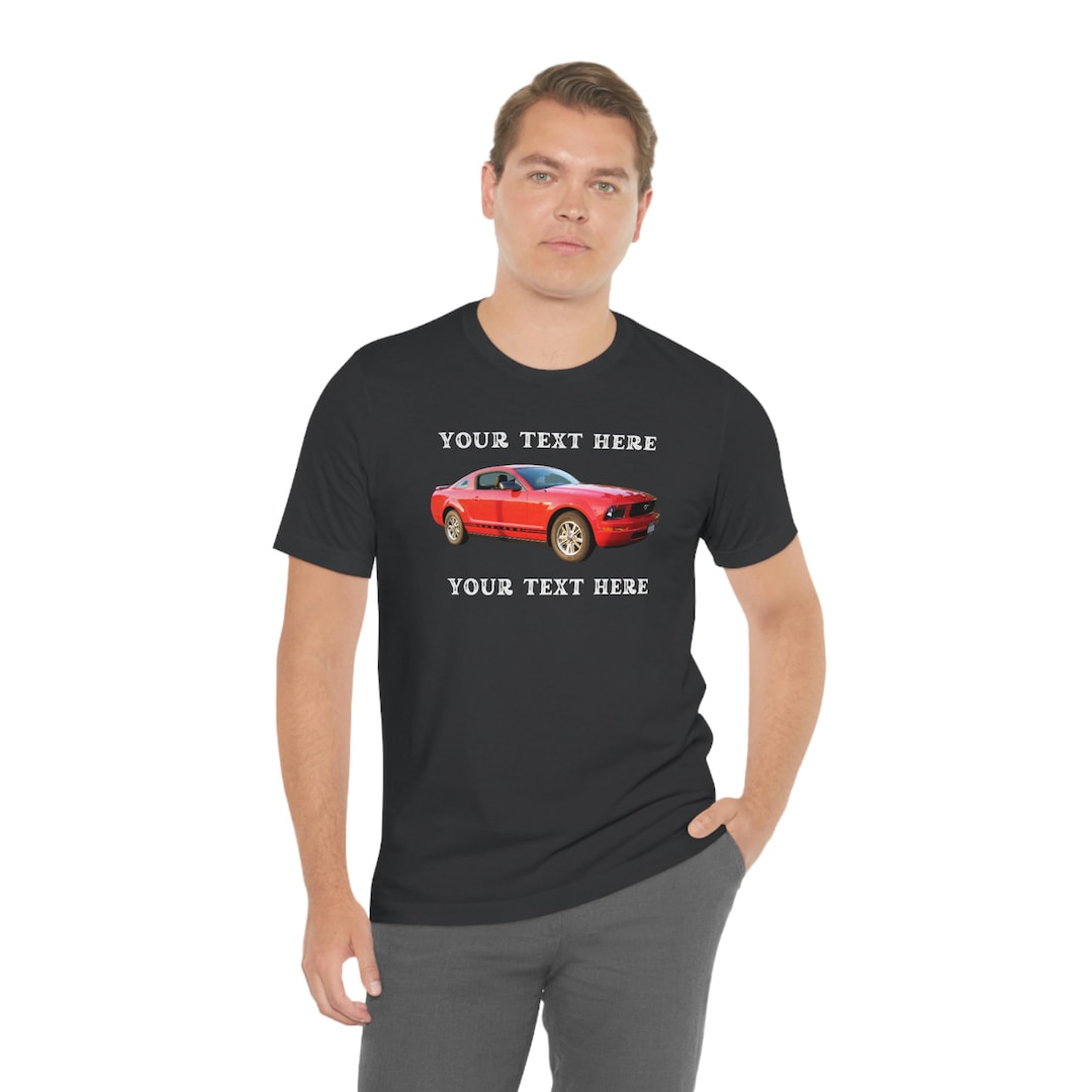 Showcase Your Car on a Custom Car T Shirt | Customize Your Shirt, Car ...