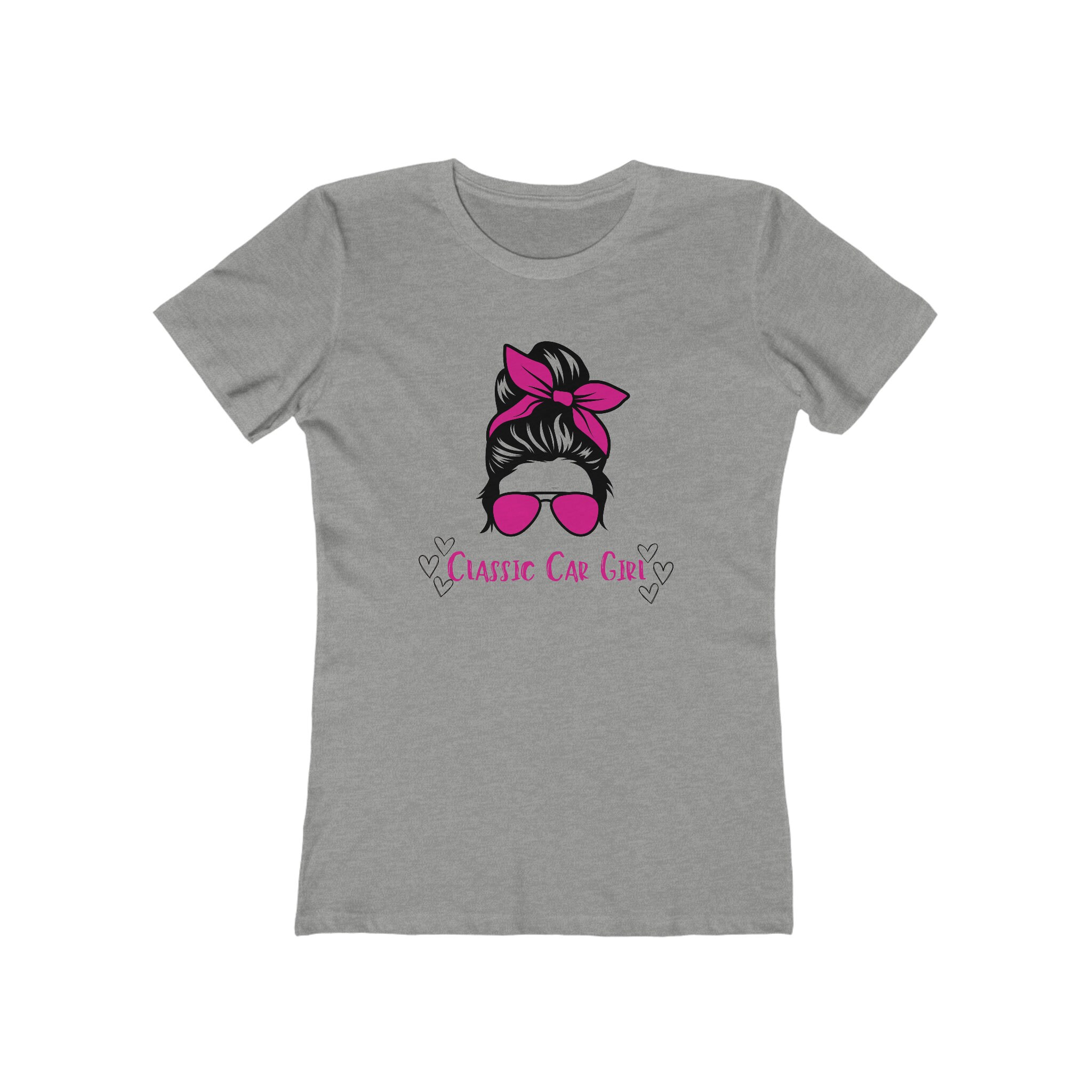 Classic Car Girl Car Show Tshirt Will Become a Women's Favorite Tee ...