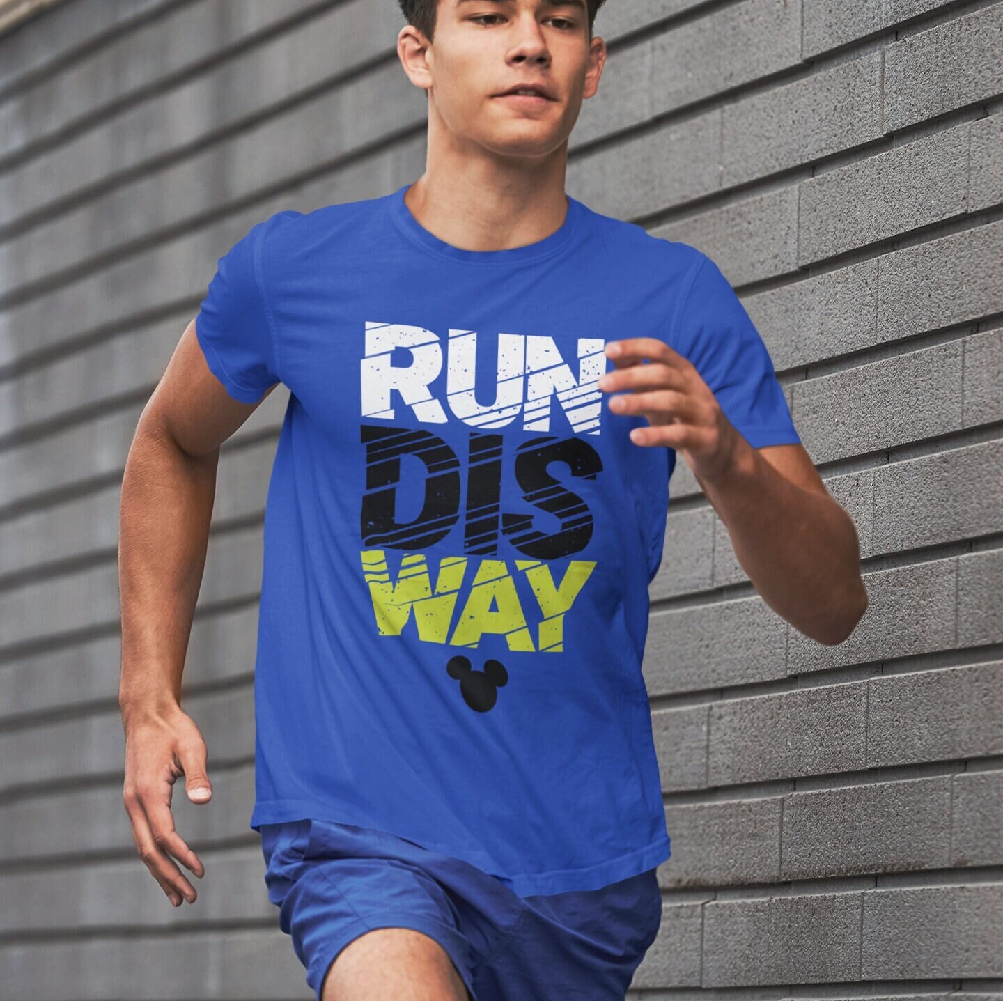 Run Dis Way Disney 5k Running Shirt Unisex Moisture Wicking Tee - Etsy