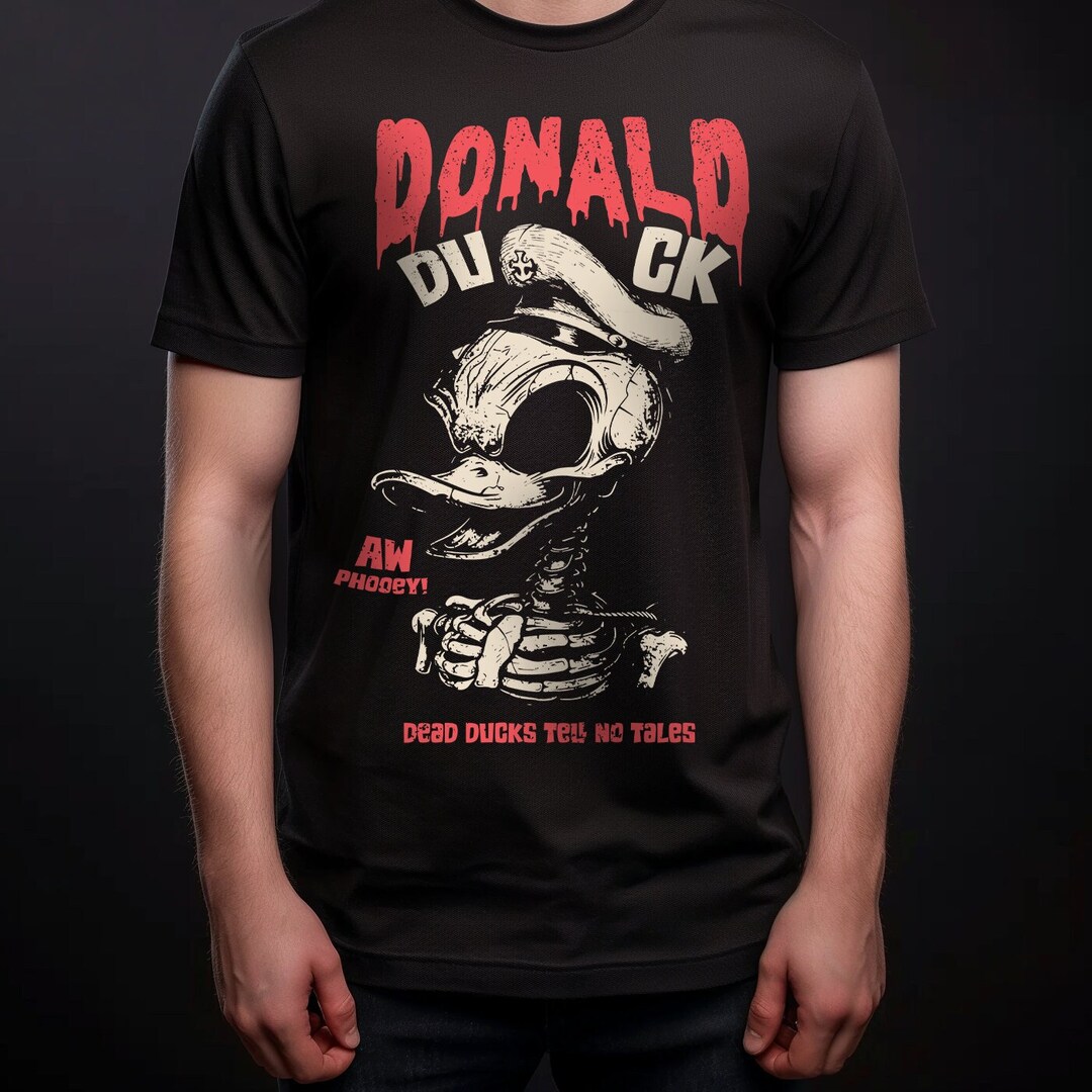 Dead Ducks Tell No Tales Premium Donald Duck Theme Park Shirt. - Etsy