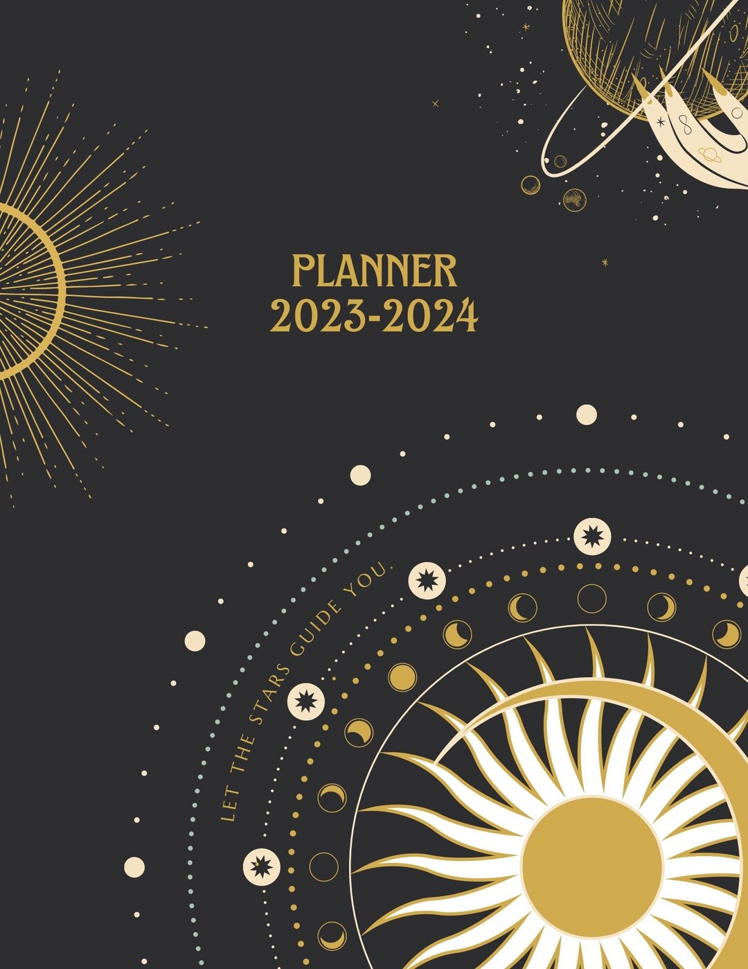 Astrology Themed Digital Planner 2023-2024 - Etsy