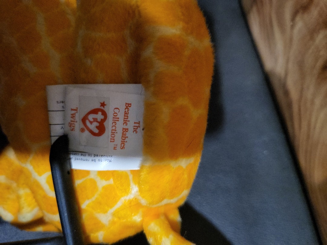 Twigs Beanie Baby Error on Tag - Etsy