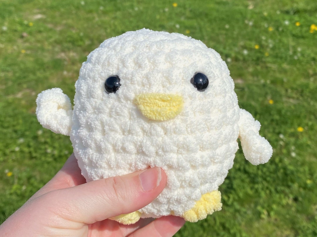 Crochet Chicken Plushie, Chick Crochet Plush, Chick Amigurumi, Toy ...