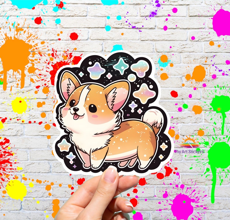 Kawaii Corgi Sticker Corgi Butt Sticker Corgi Car Sticker - Etsy