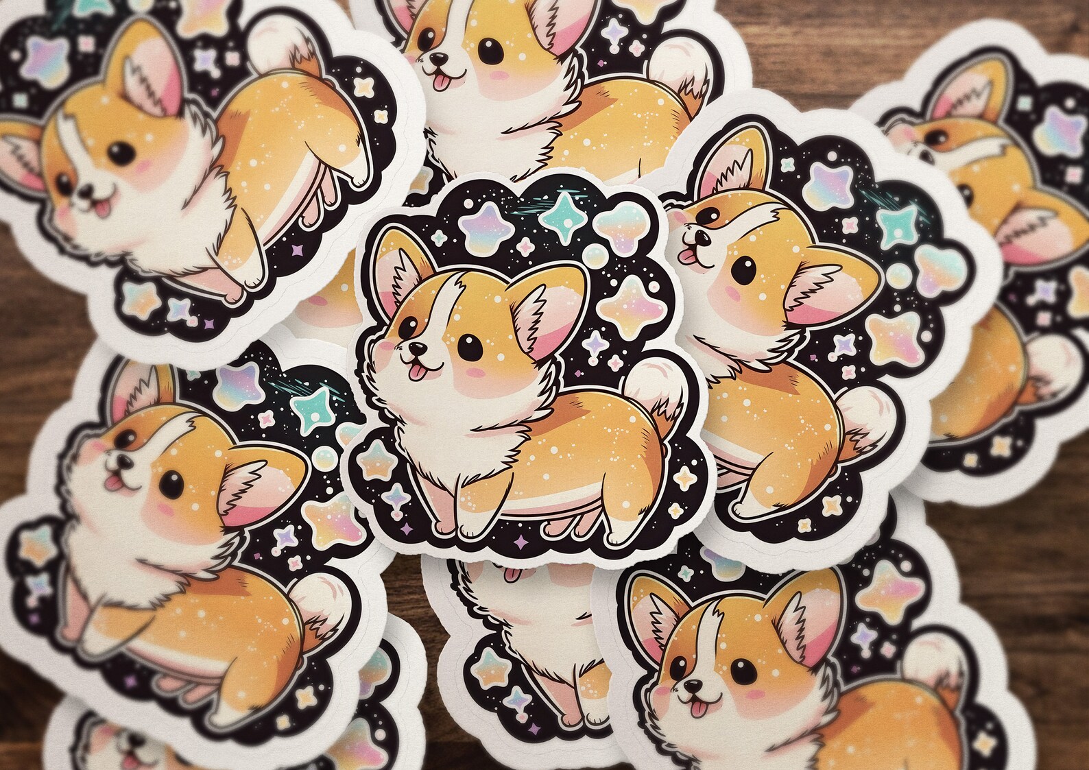 Kawaii Corgi Sticker Corgi Butt Sticker Corgi Car Sticker - Etsy