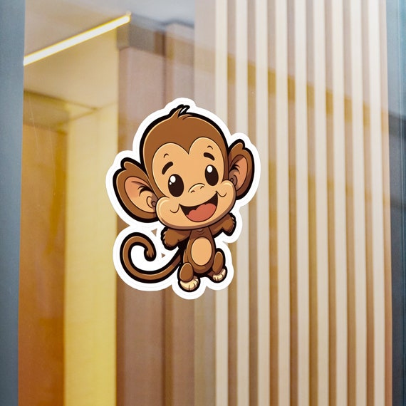 Laughing Cartoon Monkey