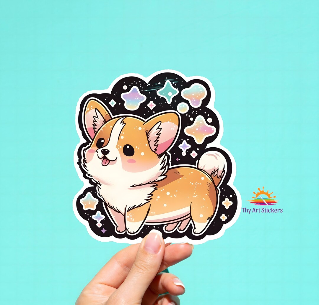 Kawaii Corgi Sticker Corgi Butt Sticker Corgi Car Sticker - Etsy