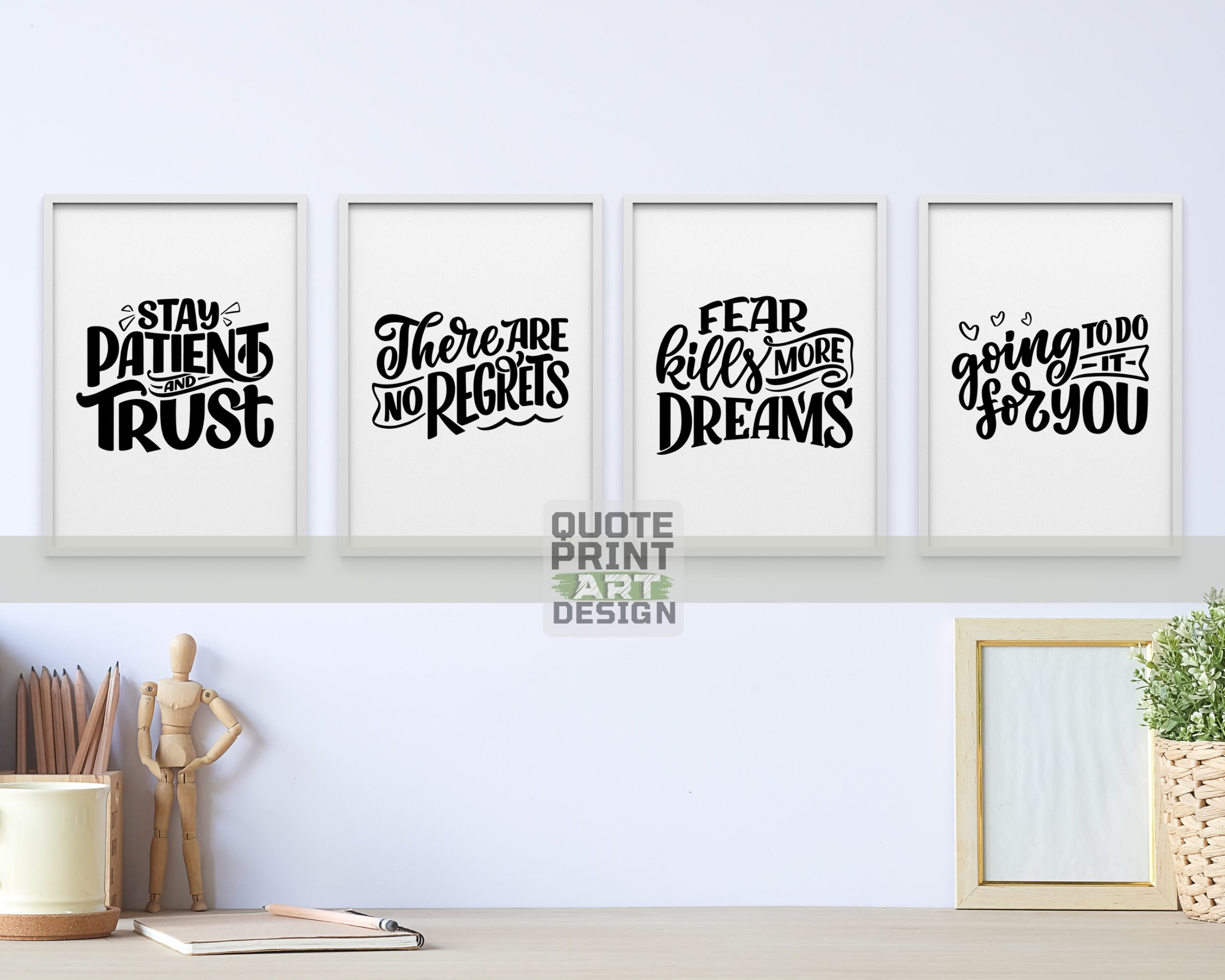 Printable Quote Decor Motivational Wall Decor Positive Quote Print ...