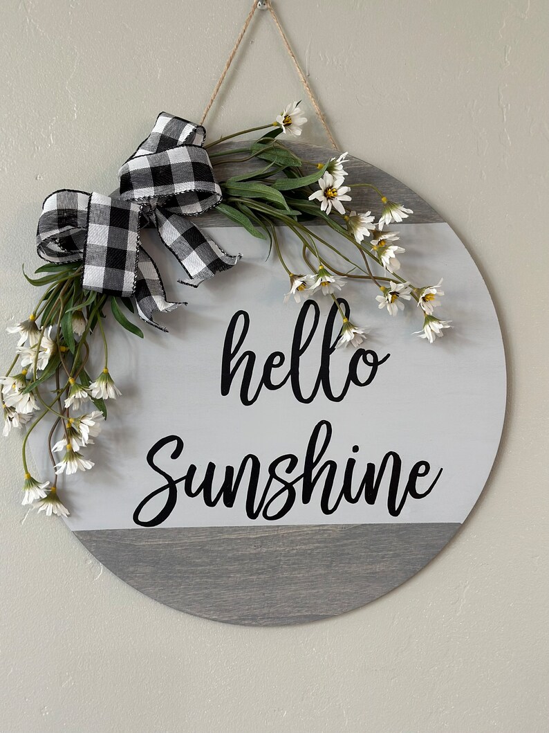 Custom Wooden Door Sign - Etsy