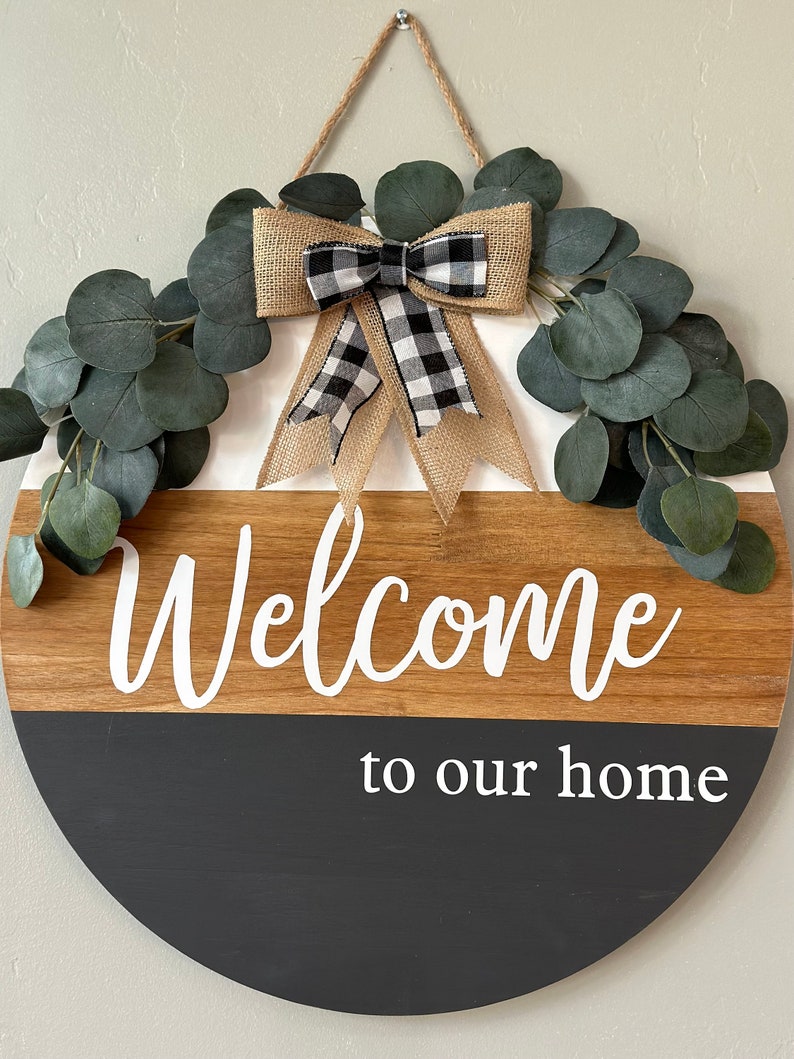 Custom Wooden Door Sign - Etsy