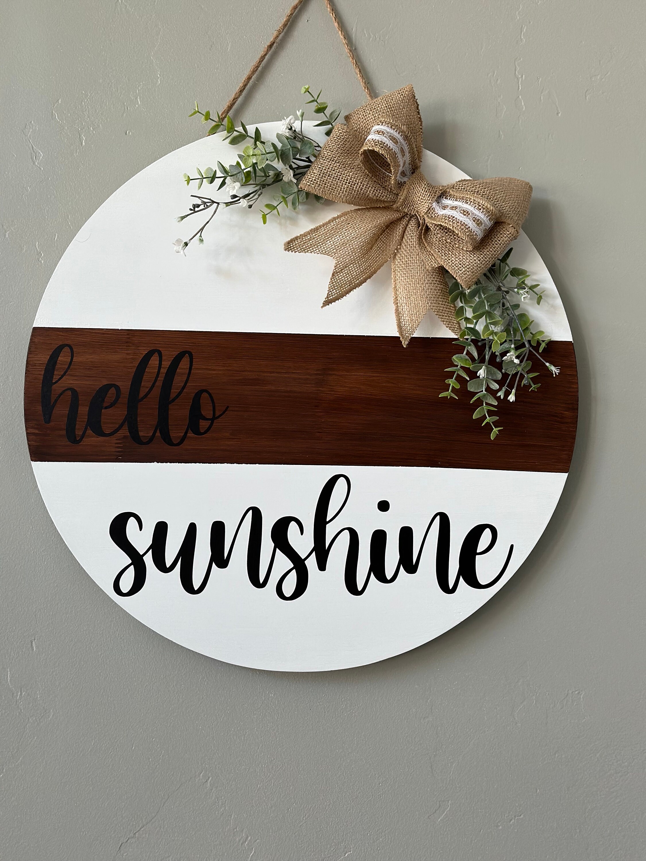 Custom Wooden Door Sign - Etsy