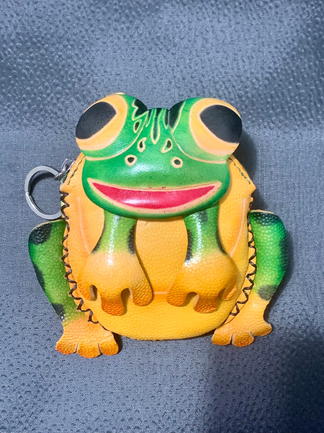 New Handmade Leather Frog Coin Purse，coin Wallet - Etsy