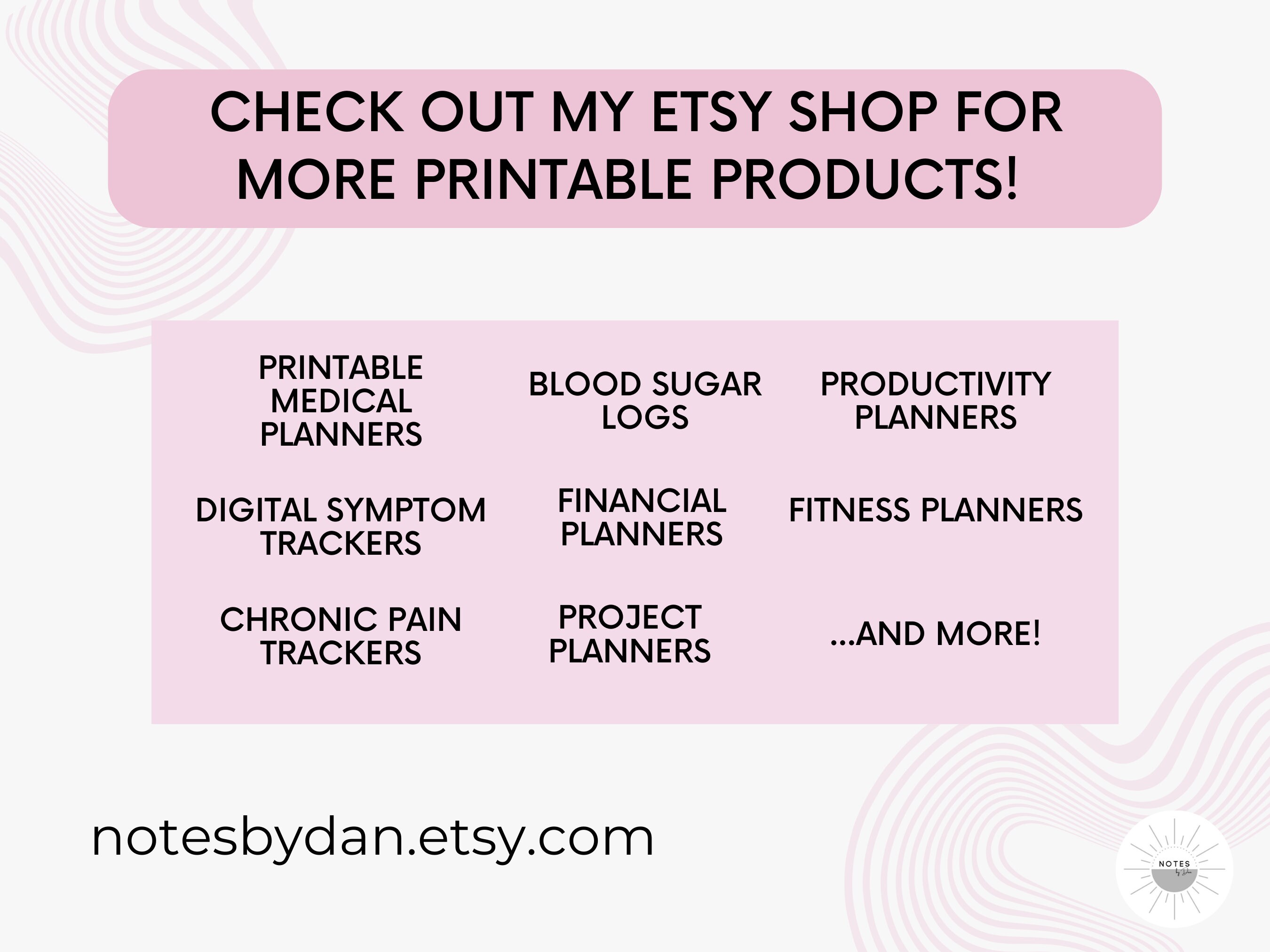 Undated Pink Printable Student Planner, Minimalist College Planner ...