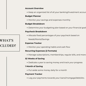 Personal Finance and Budgeting Bundle, Digital Download PDF, Simple ...