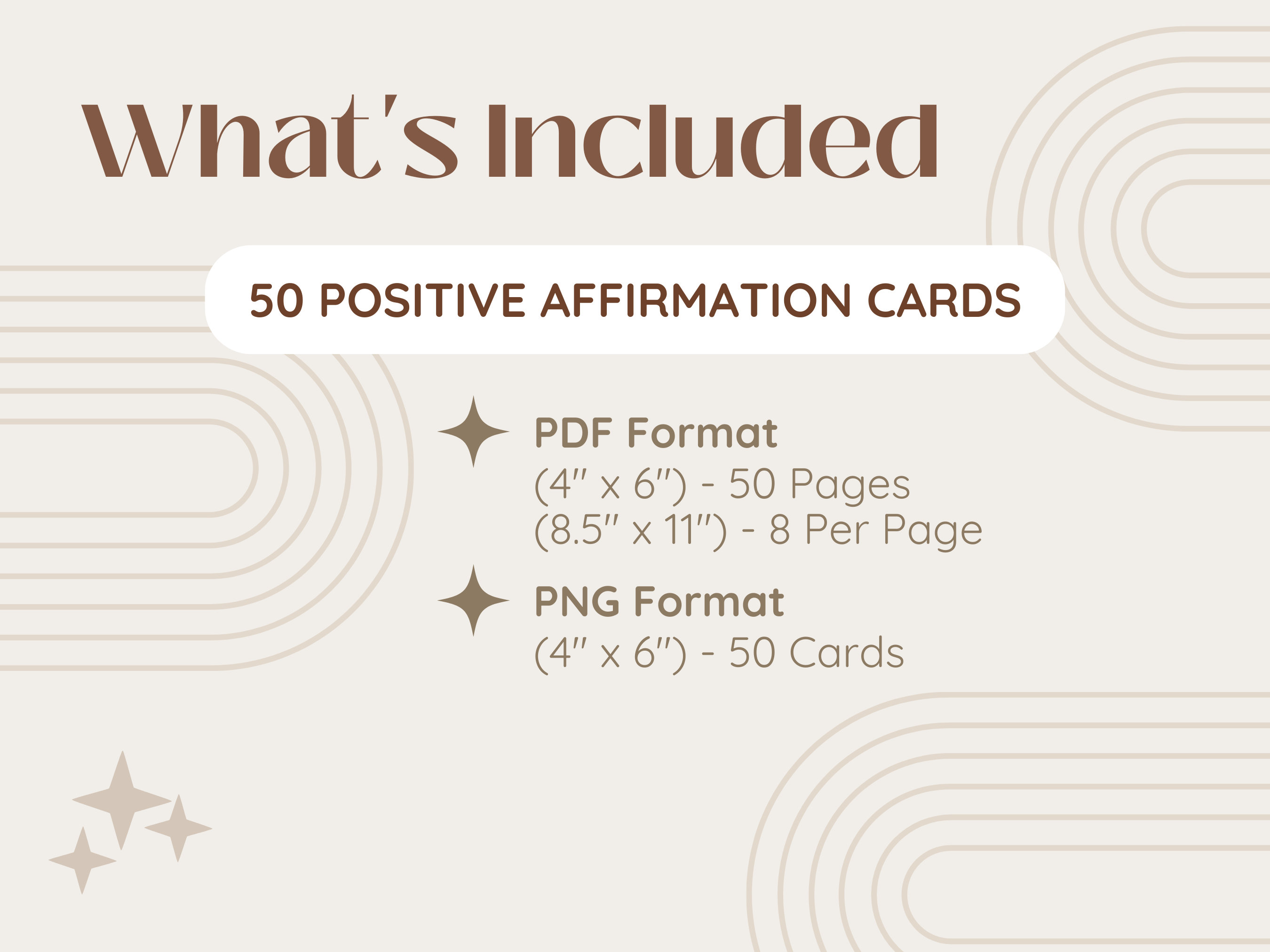 50 Positive Affirmation Cards for Self-love, Mindfulness, and ...