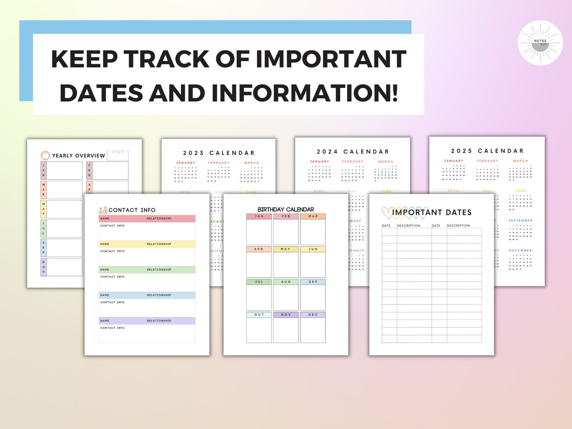 The Gay Agenda, Printable Pride Planner, Undated Calendar, LGBTQIA ...