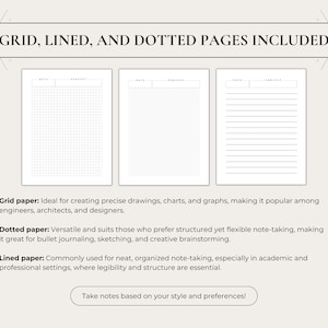 The Ultimate Printable Note Taking Templates Bundle for Students, Class ...