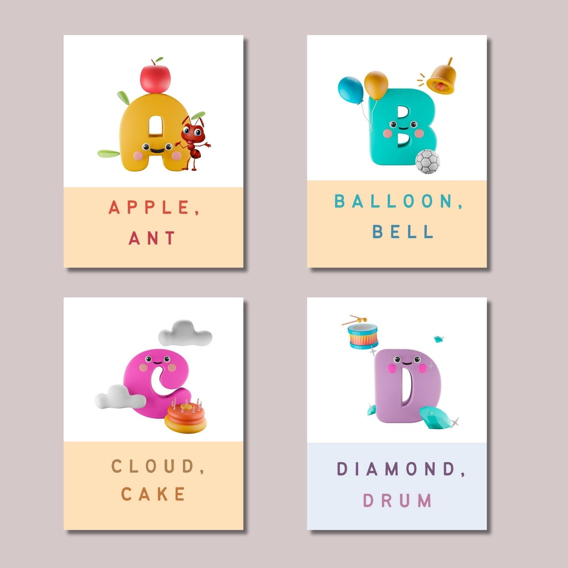 26 Printable Alphabet Letter Sounds Book,preschool-kdg Phonics.alphabet ...