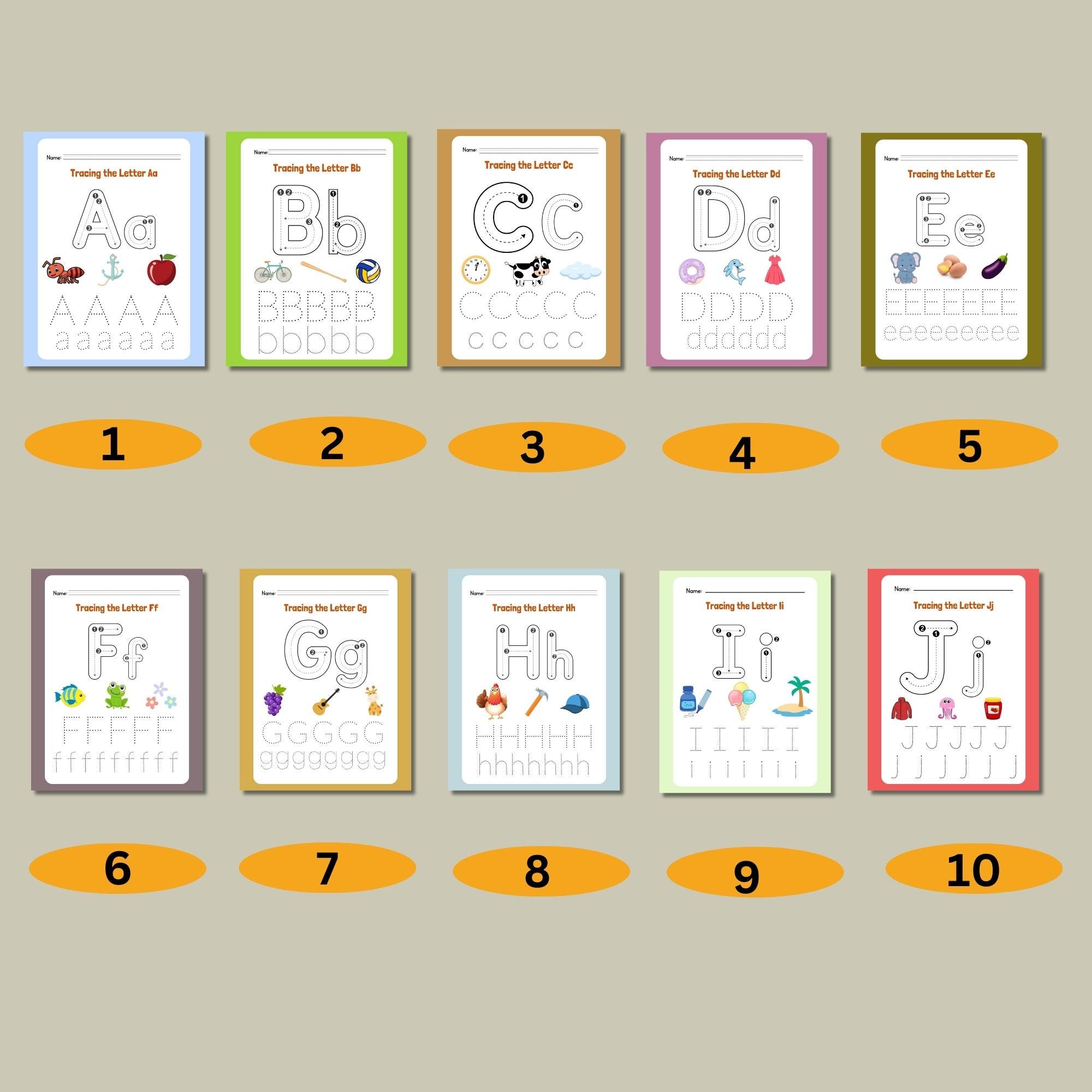 47 Printable Alphabet Letter Sounds Worksheets| Preschool-kdg Phonics ...