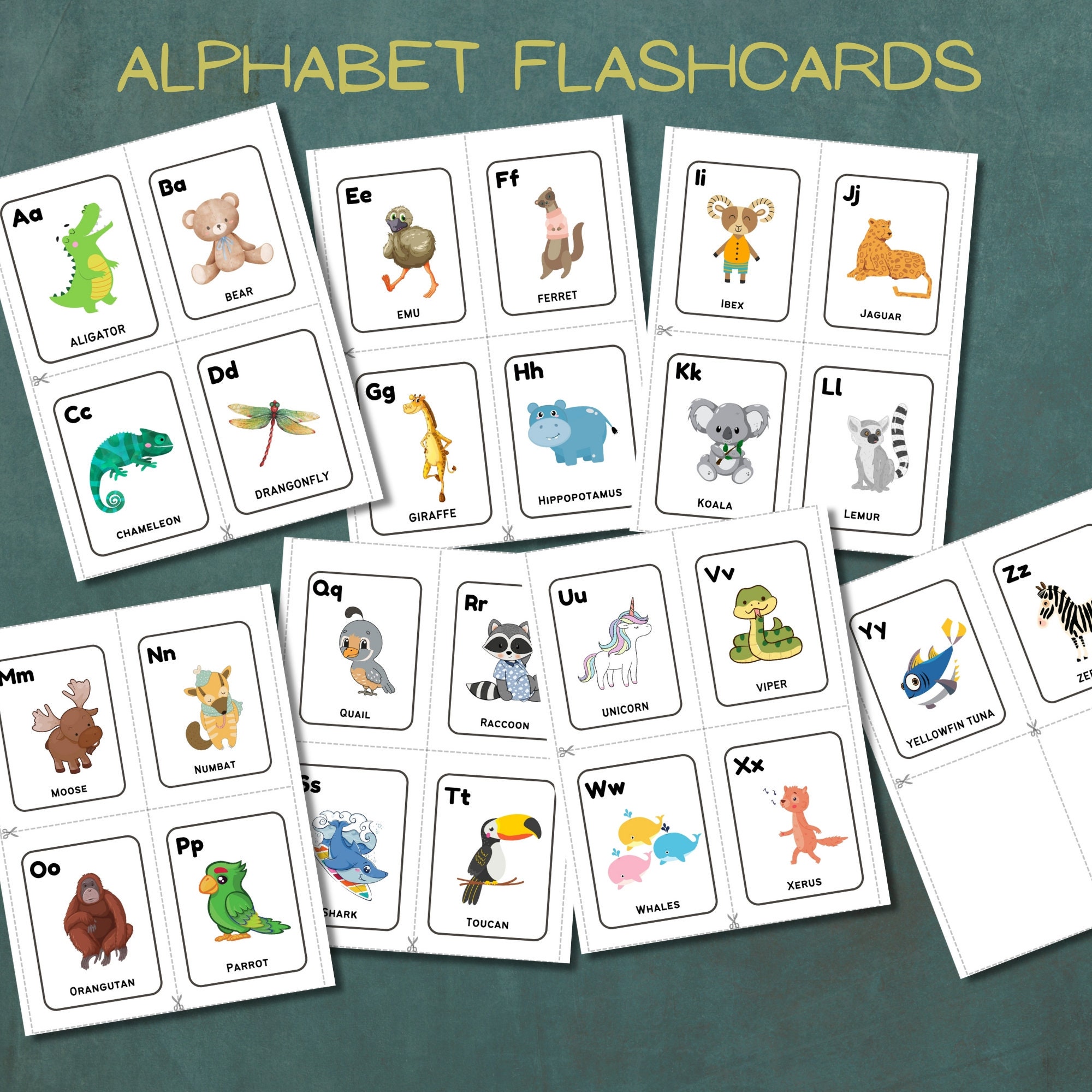 26 Printable Alphabet Letter Sounds Book,preschool-kdg Phonics.abc ...